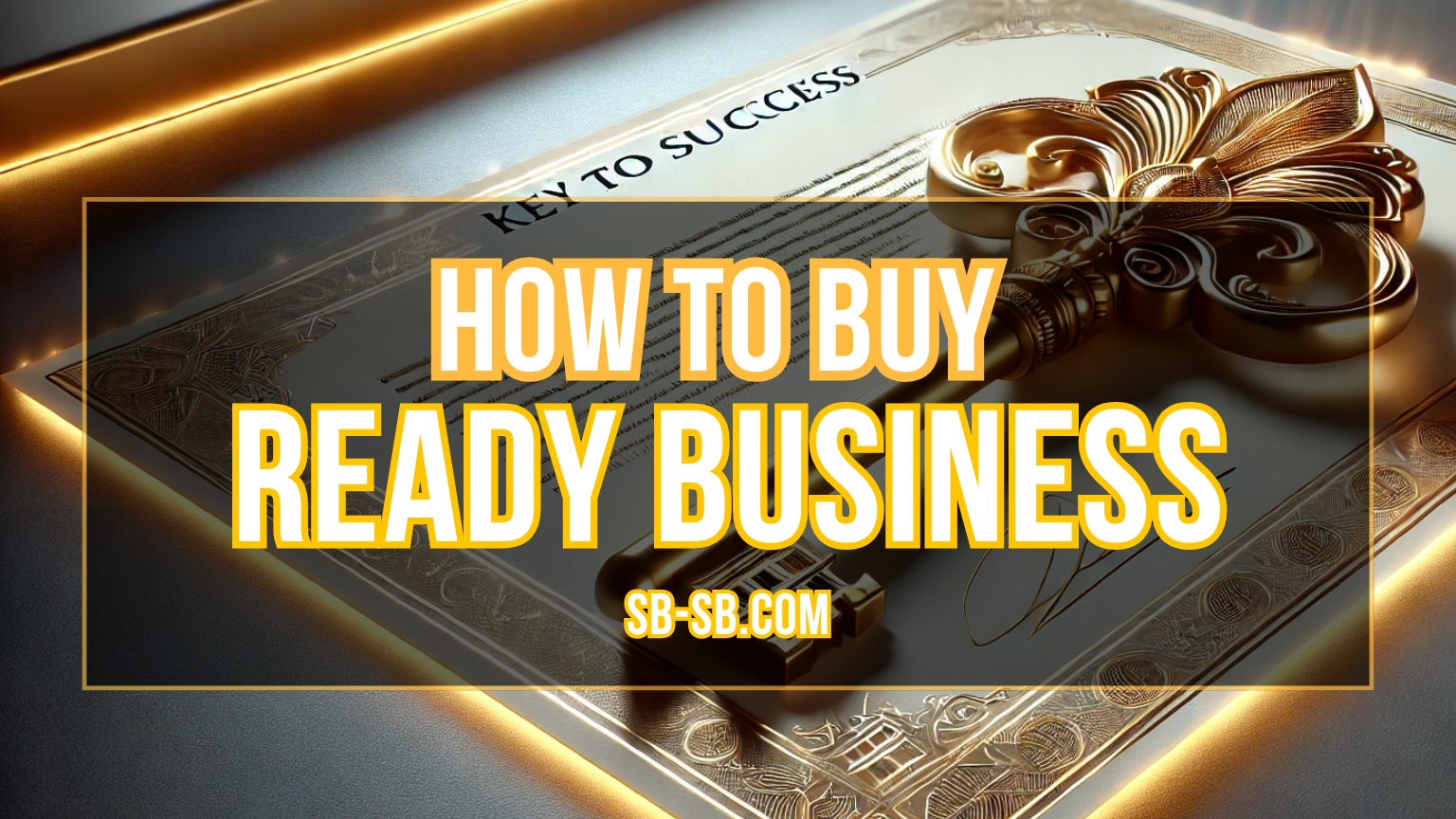 How to Buy Ready Business - Global Advisory Experts